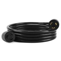 China NEMA L5-20P to L5-20R 30 Amp to 15/20 Amp Household Regular Inlet Connector Convert Extension Cord for Generator Adapter for sale