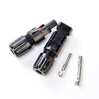 China XLPE Insulation Solar Cable 1500v DC PV004 Power Connector Y Divider Black and Red Pair for sale