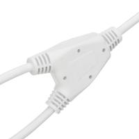 China Certified SNI 2 Pin With Earth Contact Schuko Plug to 2XC13 Female Y Type Splitter Power Cord SNI Extension Cord 250V/16A for sale