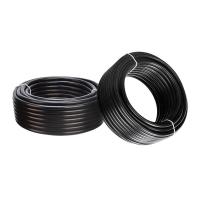 China RVV 3 Core 3X0.75mm2 Black Electrical Power Cable for Home Appliances Core Identification Blue/Brown/Green-Yellow for sale
