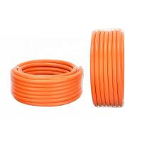 China RVV 3 Core 3X0.75mm2 Orange Flexible Power Strip Cord Computer Wiring Electrical Power Cable Sheath PVC Polyvinyl Chloride for sale