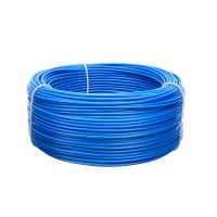 China Insulated PVC Flexible Core VDE Standard H05V-K 1X0.75MM2 Blue Single Core Copper Computer Electric Power Wire Cable for sale