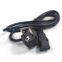 China Electrical Plug 1.5M or Customized Cable Length European Power Cord of Pure Copper AC 3 Prong Plug C13 and Ground Wire Extension for sale