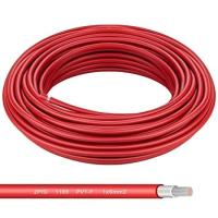 China Industrial Solar Earth Cable for Low Voltage DC 1500V Apparatus 12v Solar Panel Extension Cable 1x6mm2 Wire for sale