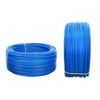 China Insulated PVC Flexible Core VDE Standard H05V-K 1X0.75MM2 Blue Single Core Copper Computer Electric Power Wire Cable for sale