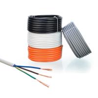 China Insulation PVC Insulated Pure Copper Conductor VGV Power Cable RVV 3x2.5mm2 3x1.5mm2 for Residential Electrical Wiring for sale