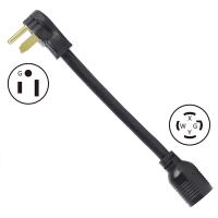 China Blue NEMA 6-50P to Female NEMA L14-30R RV Extension Cord for Welder Plug to 4 Prong Locking Socket Adapter Output 250V for sale