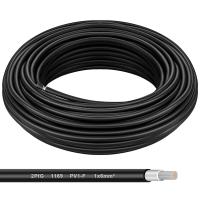 China Thermal Endurance Properties Tinned Copper Conductor Material 4mm Amps Solar Pv Cable for Solar Panel Hook up Wire with Tuv for sale