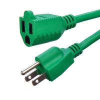 China Home Appliance Power Cord ETL Standard Heavy Duty Nema-15 Plug Socket Waterproof 3 Pin Conductor Bared Stranded Cooper for sale