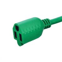 China Home Appliance Power Cord ETL Standard Heavy Duty Nema-15 Plug Socket Waterproof 3 Pin Conductor Bared Stranded Cooper for sale