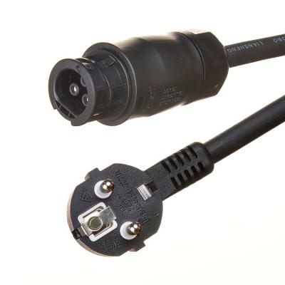 China Customized Length Schuko Extension Cable with Rubber Insulation Material and BC05 Connector IP68 for Model Microinverter for sale
