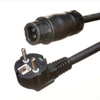 China Customized Length Schuko Extension Cable with Rubber Insulation Material and BC05 Connector IP68 for Model Microinverter for sale