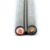 China 4mm2 Single Core or Double Core XLPO Insulation Copper DC Solar Cable for PV System in Red or Black for sale