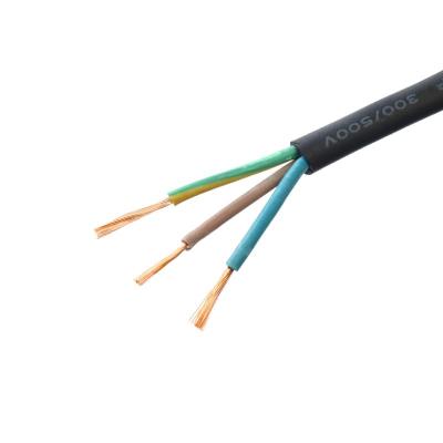 China LOW VOLTAGE Copper Rubber Insulated H05rr f 3x1 5 Mm2 Wire Cable for KC Certificated Outdoor Electrical Power Cable Wire for sale
