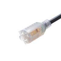 China ETL Certified 12 Gauge SJTW 12/3 NEMA5-15 Extension Power Cord 6FT/10FT/100FT Length Options for Commercial Outdoor for sale