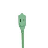 China Permanent Extension Cord with NEMA Male End Type and Pure Copper Conductor 2 Prong Power Cord for sale