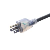 China ETL Certified 12 Gauge SJTW 12/3 NEMA5-15 Extension Power Cord 6FT/10FT/100FT Length Options for Commercial Outdoor for sale