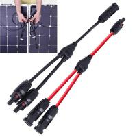 China Solar Panel Pv Cable and Connectors Wire 1000v 1500v Xlpo Tinned for 4-6mm2 Pv Dc Solar Cable Connector for sale