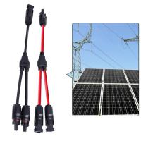 China Solar Panel Pv Cable and Connectors Wire 1000v 1500v Xlpo Tinned for 4-6mm2 Pv Dc Solar Cable Connector for sale