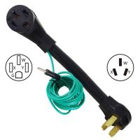 China NEMA L14-30P Male End Type Industrial Range Stove Oven Plug Extension Cord and Durable for Industrial in Multiple Lengths for sale