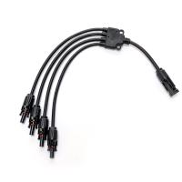 China XLPO Insulation 10awg 6mm 1 to 4 Y Type H1z2z2-k Solar Panel Extension Cable 12awg for Sustainable Solar Solutions for sale
