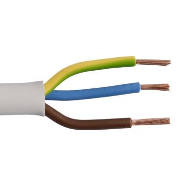 China Indoor Small Electrical Instruments Copper PVC Insulation Wire with 300/300v H03vvh2 and Cooper Conductor for sale