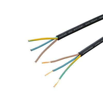 China Medium Mechanical Area H07rn f 1.5 mm 3 Cores Insulated Rubber Power Cables for Industrial for sale