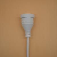 China AC Power Cord Standard Australian AU 3-Pin Plug Custom Length White Power Extension Lead Cord Rated Current 5A for sale