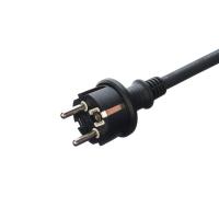 China Certified DIN VDE 0620/EN 50075 1990 Insulated Rubber Cable Euro 16A 3 Pin Plug H07rn f for Solar PV1-f Cable 4mm2 6mm2 for sale