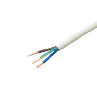 China Standard IEC 60227 H05vv f 3x0 . 75mm2 PVC Sheathed Flexible Electrical Wire Multi Core Copper Cable Per Meter Power Cable for sale