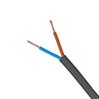 China Flexible Cable for Indoor Small Electrical Instruments Power Cables 2 Cores Vde H03vvh2 f Copper PVC Insulation Control for sale