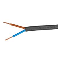 China Flexible Cable for Indoor Small Electrical Instruments Power Cables 2 Cores Vde H03vvh2 f Copper PVC Insulation Control for sale