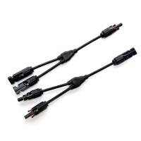 China DC 1500V Rated PV004 Connector Electrical Wire for Solar Installations 100M/1roll Length Y Type Solar PV Branch Cable for sale