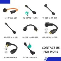 China 1 to 3 Triple Outlets 3 Prong SJT SJTW 12 AWG 30FT Extension Power Cord with LED Light ETL US Certified Rated Current 15A for sale