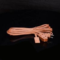 China 25FT Length Customization Power Cords Extension Cords With Waterproof ETL Standard In Brown Plug Socket for Laptops for sale
