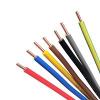 China 1.5mm2/2.5mm2 Industrial Electrical Wire Ho7v U with PVC Insulated Power Cable for sale
