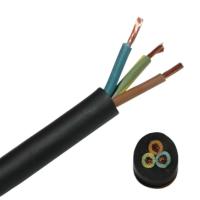 China 3g1.5mm2 3g2.5mm2 Flexible Rubber Cable H07rn-f Electrical Wires Durable and Flexible with Copper Conductor Material for sale
