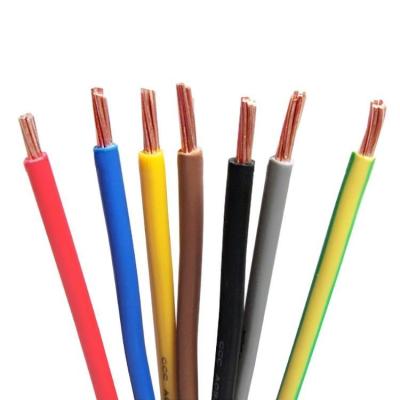 China 450/750V Low Voltage Solid Bare Copper Conductor Building Cables Ho7v R Multicore Cable Electric Wire with PVC Insulation for sale