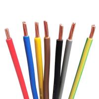 China Customized Copper Stranded H07v U H07v R Electric Wire for High Voltage Applications 1.5mm2 2.5mm2 4mm2 and PVC Insulation for sale