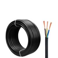 China Insulation PVC Insulation Control Cable H05vv f 3g1 0 Stranded Bare Copper Ground Wire for Low Voltage in Building House for sale