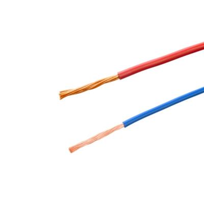 China 450/750v Two Cores Three Cores H05v-k Cable Wire with PVC Insulation in Solid Copper Flexible RVV Electric Power Cord for sale