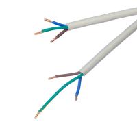 China VDE Standard H05VV-F 3x0.75mm2 400mm Power Cable Head PVC Insulation End Stripped Home Appliance Power Flex Cable for sale