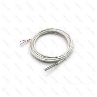 China Class Aa Pt100 RTD Temperature Sensor Stainless Steel Probe Fiberglass Cable for sale