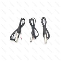 China Dallas Stainless Steel Temperature Sensor Ds18b20 Shielded Wire PVC for sale