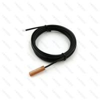China Rectangular Brass Flat Surface Mount Temperature Sensor PT100 PT1000 RTD Temperature Sensor for sale