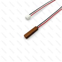 China Rectangular Brass Flat Surface Mount Temperature Sensor PT100 PT1000 RTD Temperature Sensor for sale