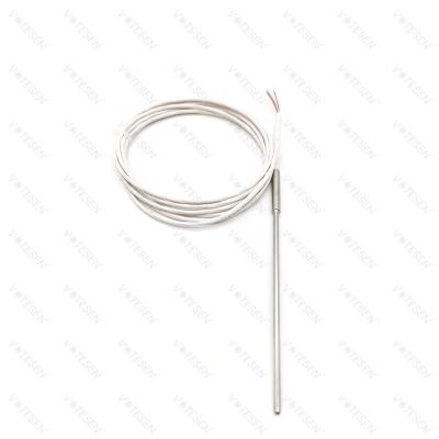 China Stainless Steel PT1000 Temperature Sensor With Pot Seal PFA Cable PT100 for sale