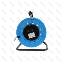 China Borehole 14mm Probe Water Depth Meter Metallic Reel Carbon Steel Tape for sale