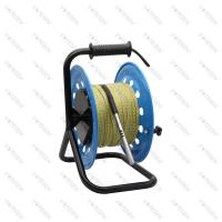 China Borehole 14mm Probe Water Depth Meter Metallic Reel Carbon Steel Tape for sale
