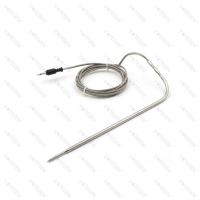 China Braided Cable RTD Temperature Sensor Stainless Steel Cooking Temperature Probe for sale